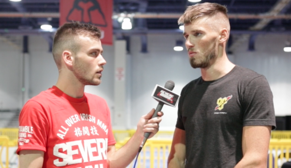 Video - Interview with Cian Cowley following Day 3 at IMMAF World ...
