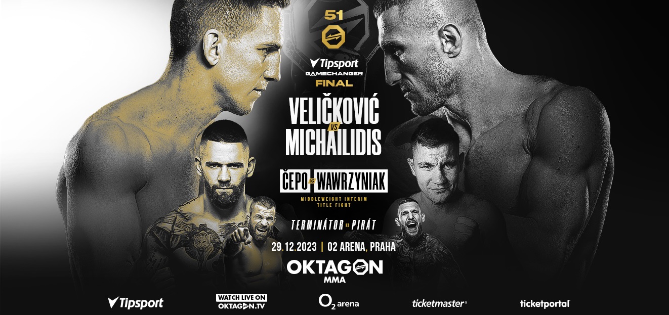 Oktagon 51 Preview; Veličković v Michailidis, Vémola v Pirát ...