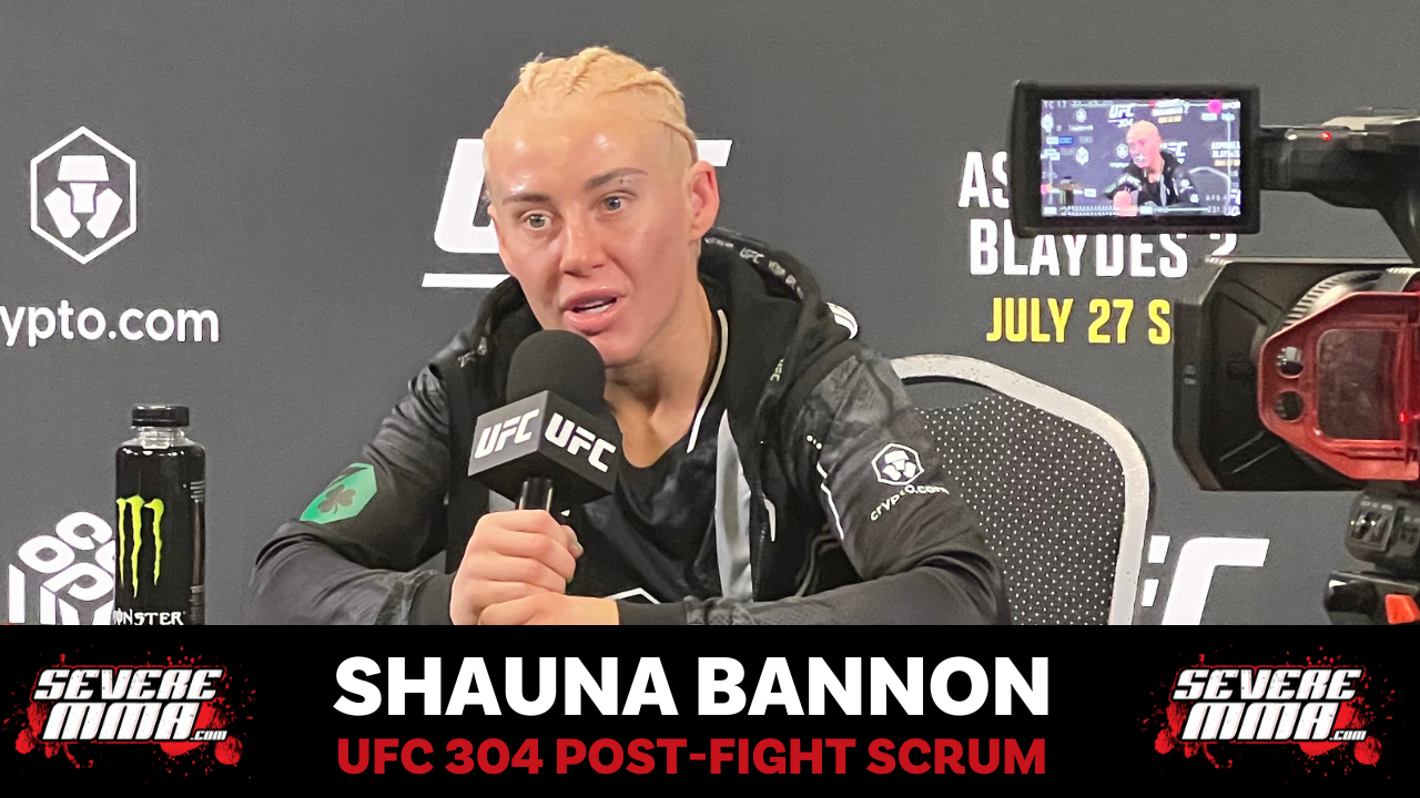 Video: Shauna Bannon Reacts to UFC 304 Win
