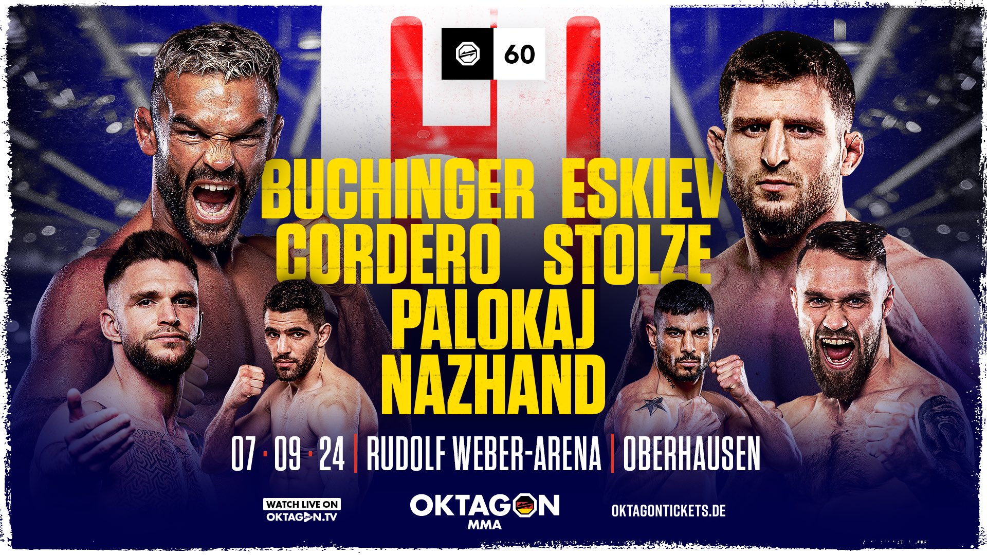 Oktagon 60 Preview; Buchinger vs Eskiev